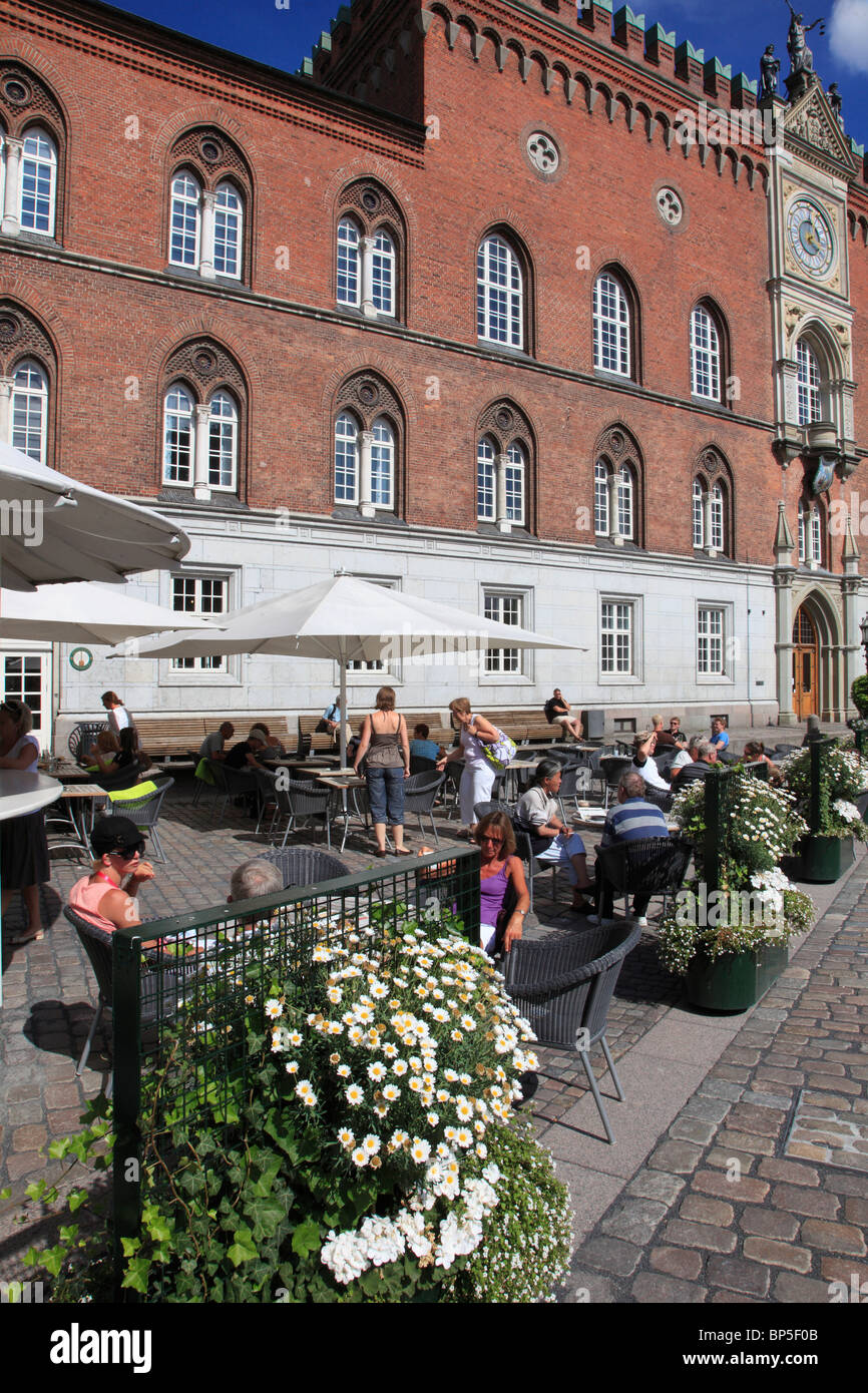 Denmark, Funen, Odense, City Hall, people Stock Photo - Alamy