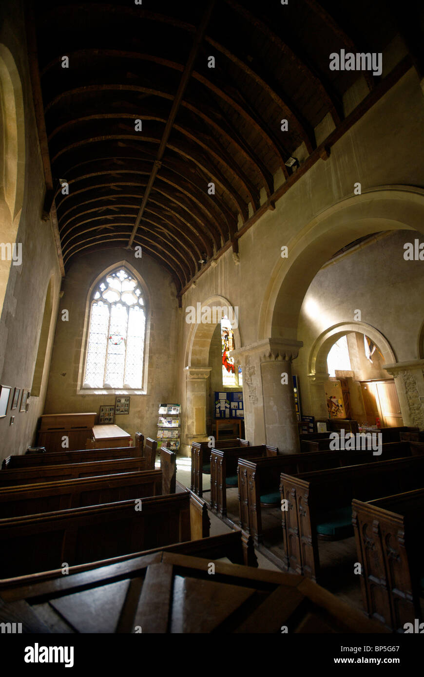 Corsham Parish Church Wiltshire UK Interior Stock Photo - Alamy