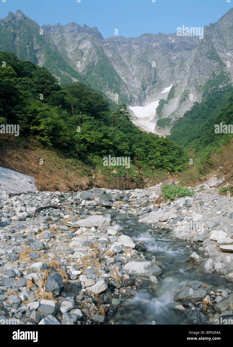 Ichinokurasawa, Mount Tanigawa, Minakami, Tone, Gunma, Japan Stock ...