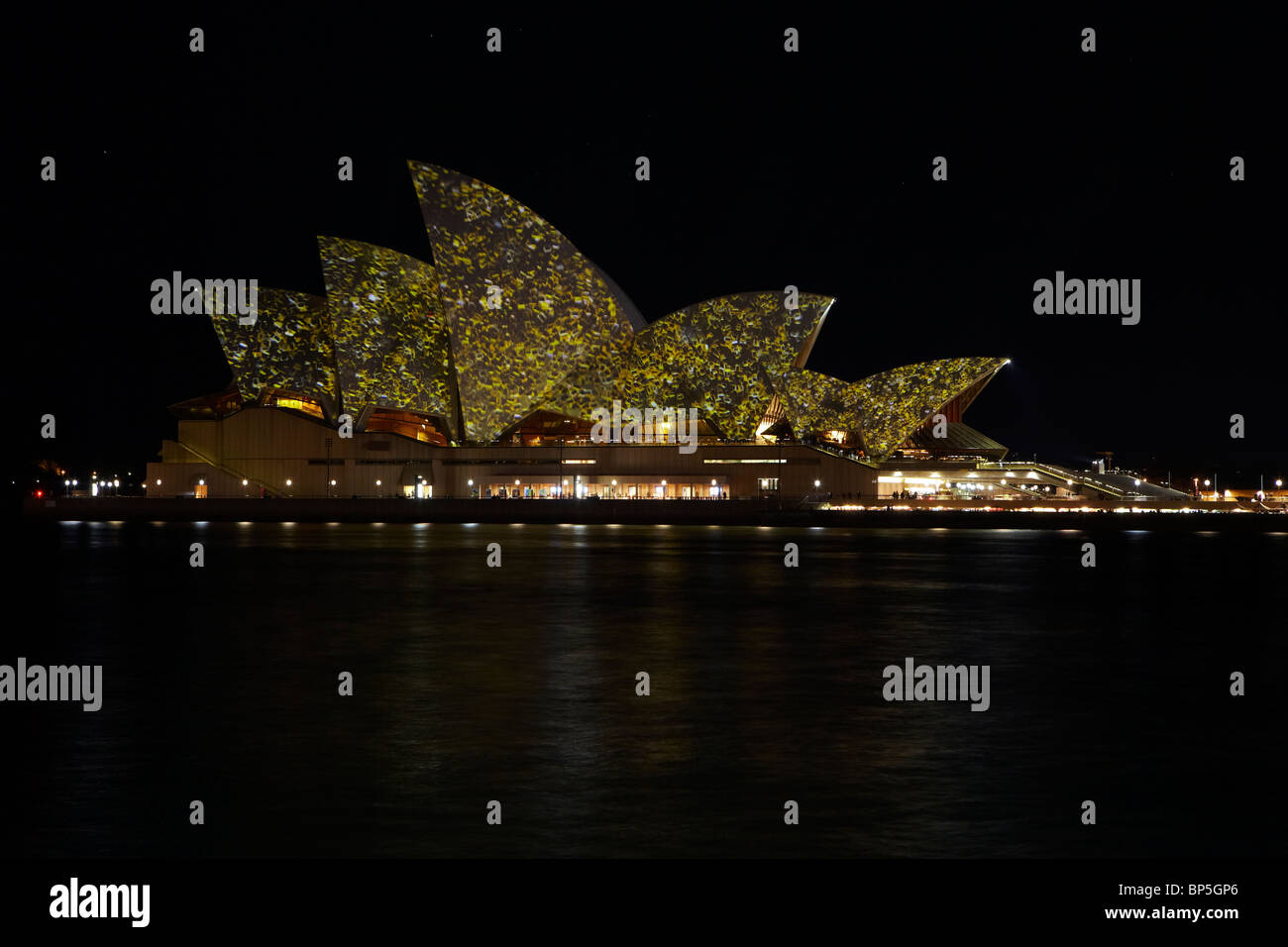 Sydney Opera House Vivid Festival Stock Photo - Alamy