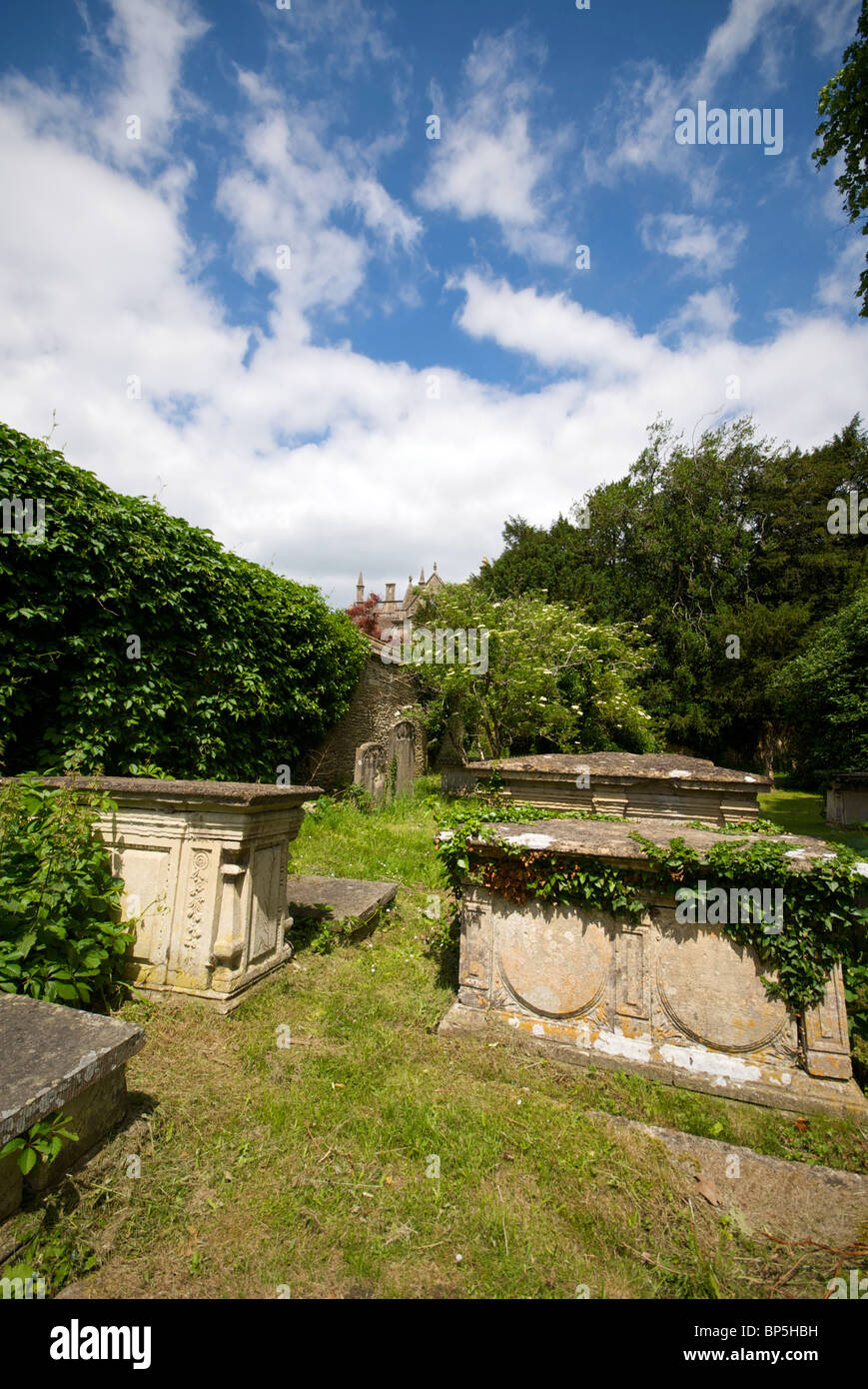 Corsham Parish Church Wiltshire UK Corsham Court Stock Photo - Alamy