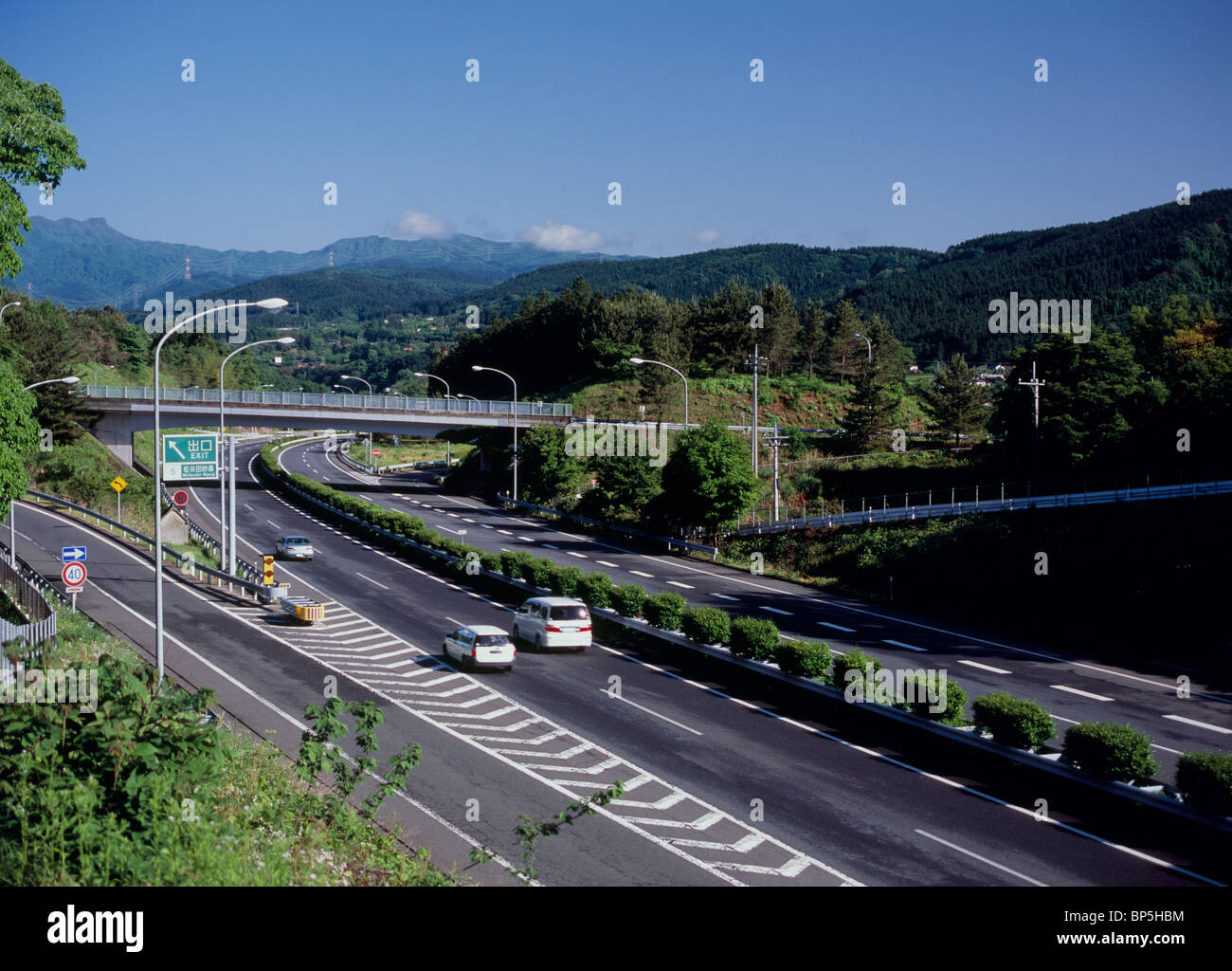 Joshin-etsu Expressway, Annaka, Gunma, Japan Stock Photo - Alamy