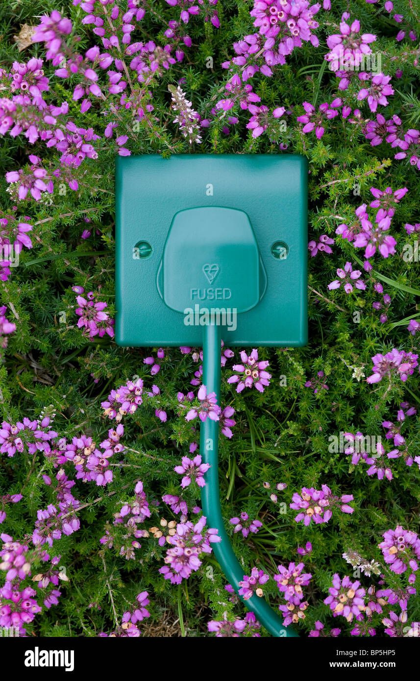 Electricity socket cable uk hi-res stock photography and images - Alamy