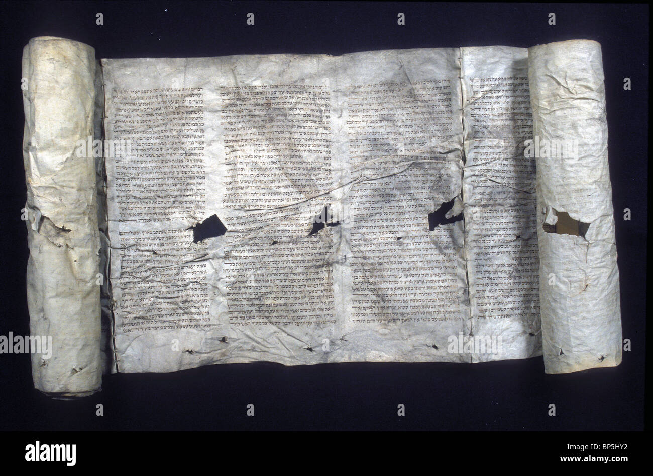 3410. DESICRATED TORAH SCROLLS FROM SYNAGOGUES DESTROYED AND BURNED IN ...