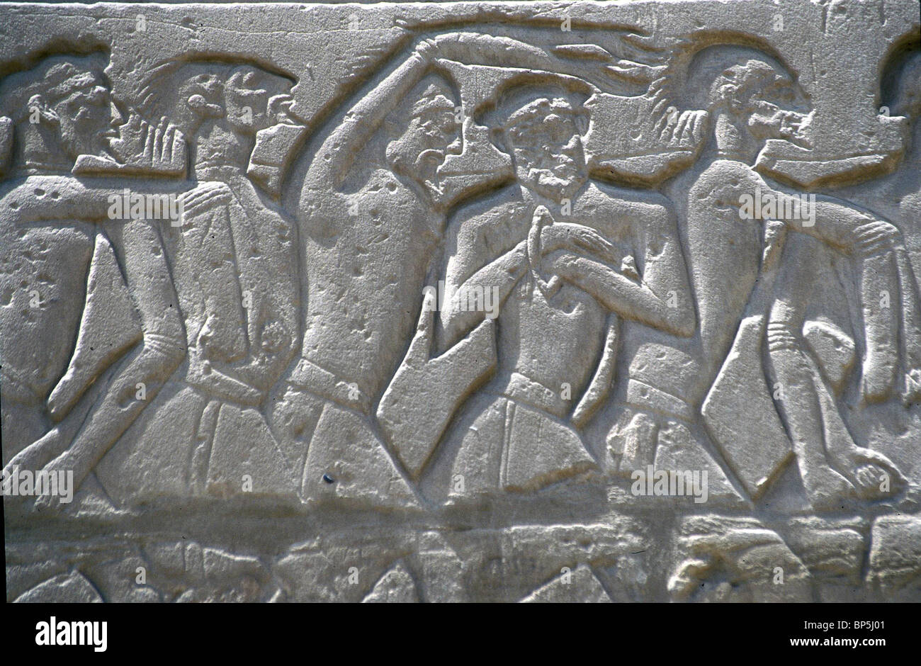 SHASU (CNAANITE) BEDWI PRISONERS TAKEN IN BATTLES IN CNAAN BY SETI I ...