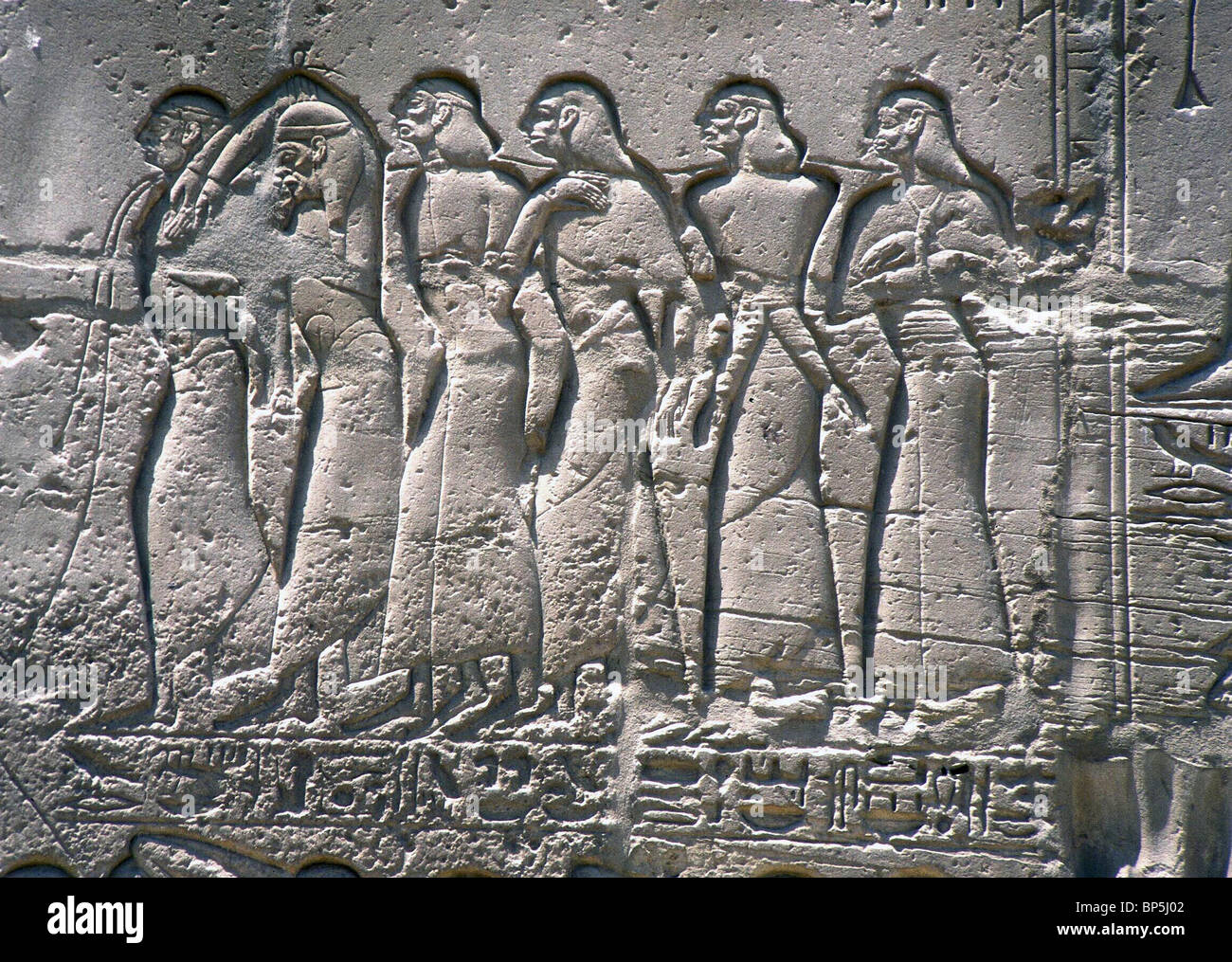 BOUND PRISONERS FROM SYRIA & PALESTINE CAPTURED BY SETI I. IN C. 1318 ...