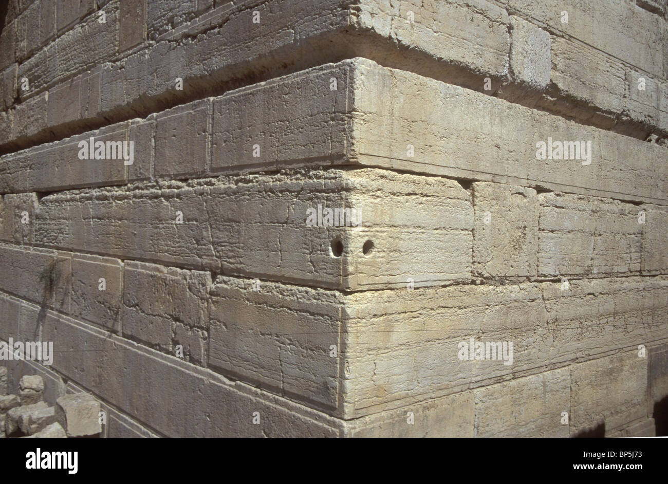 TEMPLE MOUNT - THE SOUTH/WESTERN PINNACLE OF THE OUTHERN WALL THAT ...