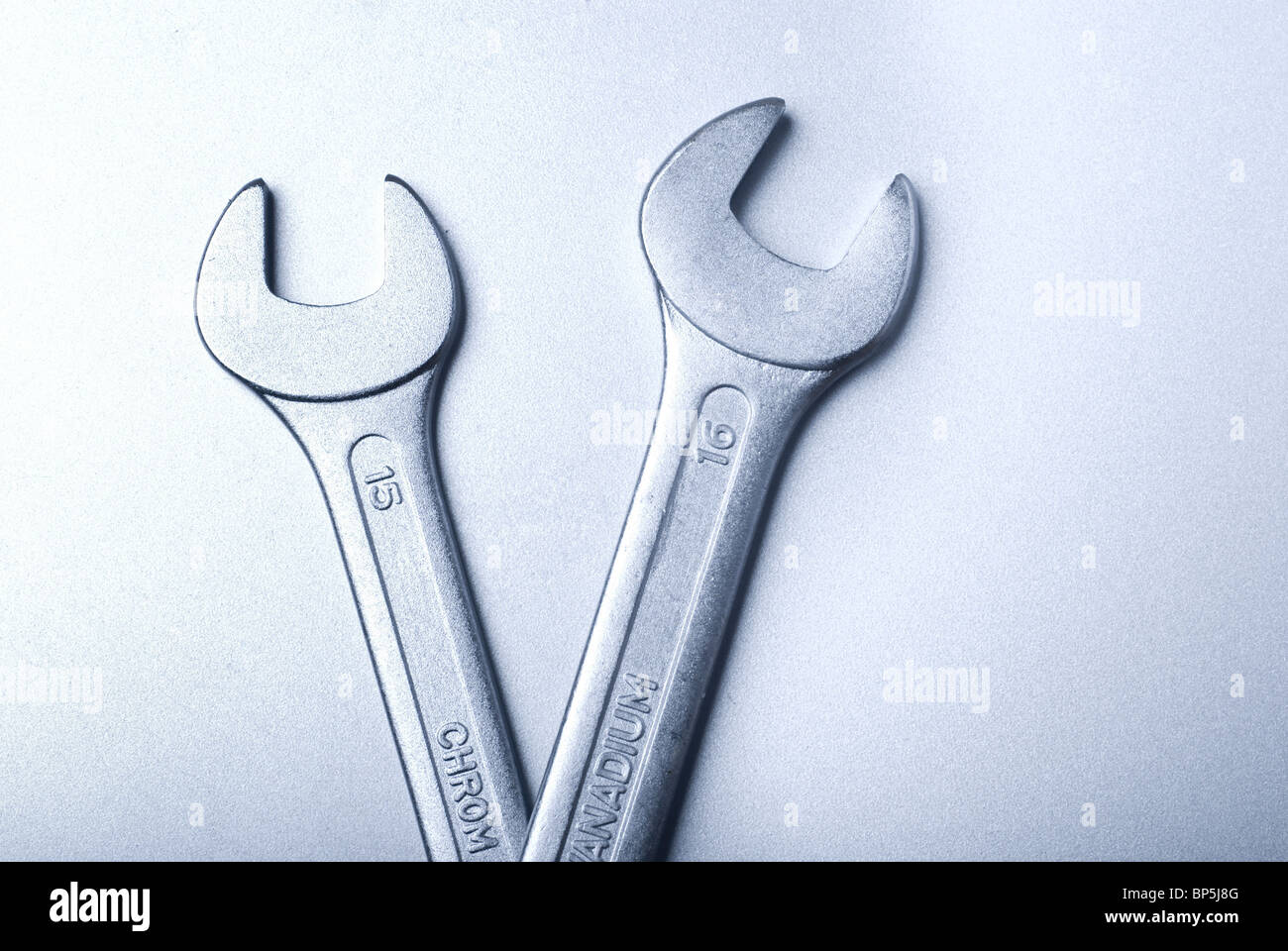 a pair of wrenches Stock Photo - Alamy