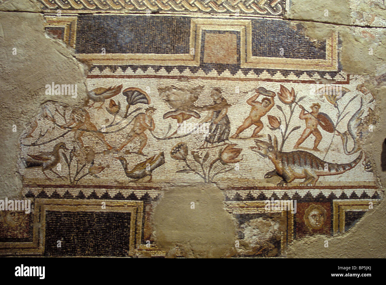 Sepphoris nile mosaic hi-res stock photography and images - Alamy