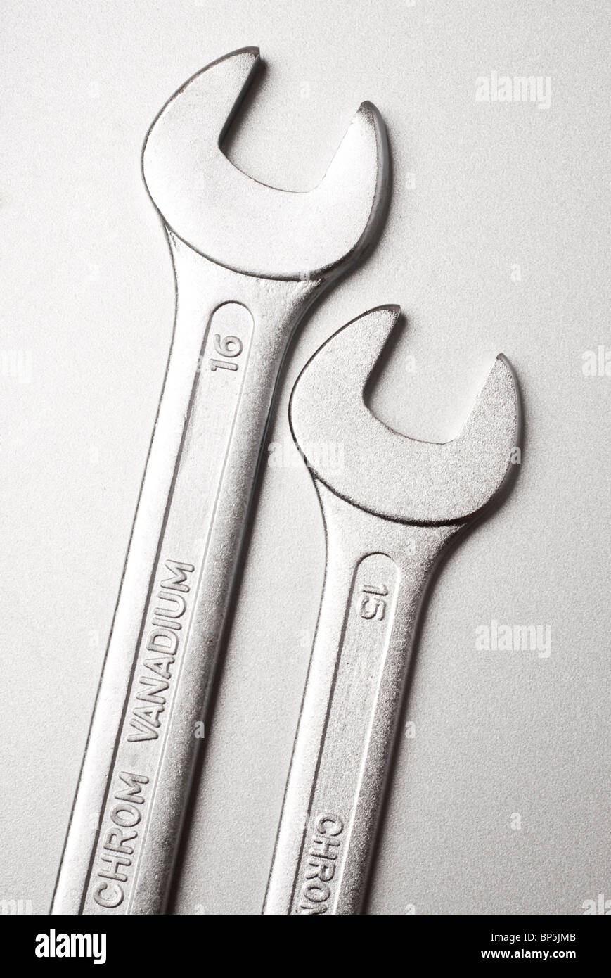 pair of wrenches Stock Photo - Alamy