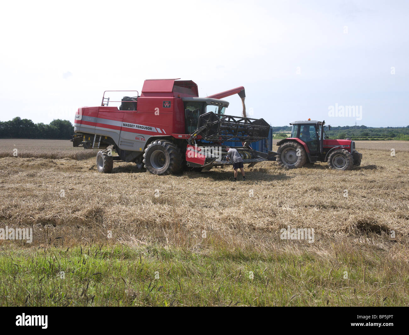 Offloading grain hi-res stock photography and images - Alamy