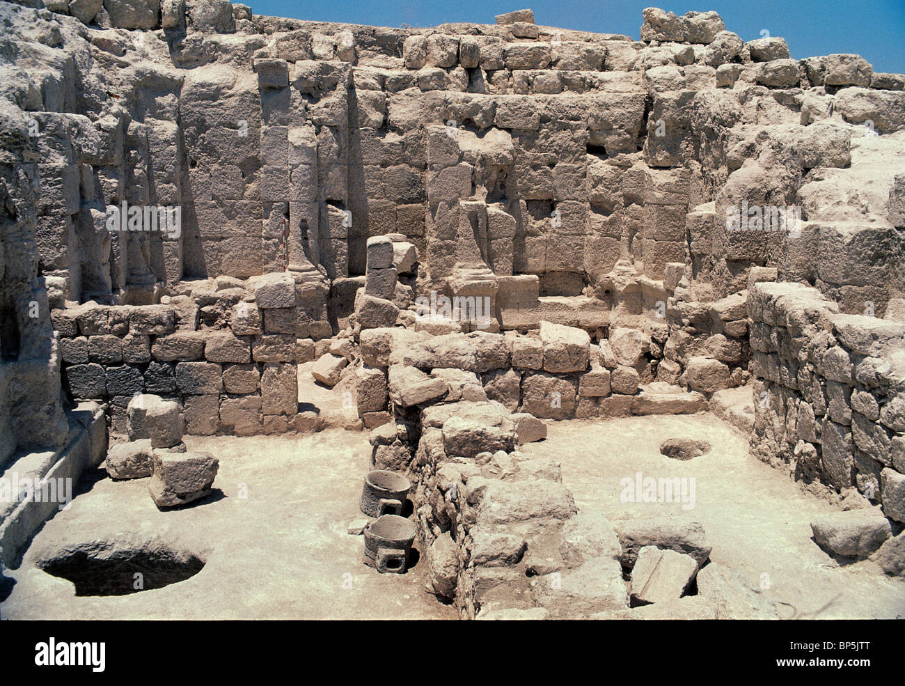 HERODIUM, REMAINS OF A MONUMENTAL BUILDING AT THE FOOT OF THE MOUNT ...