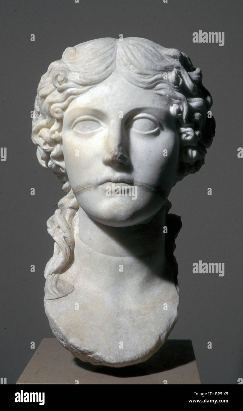 AGRIPPINA THE ELDER 14 BC-18 AD. Granddaughter of the emperor Augustus ...