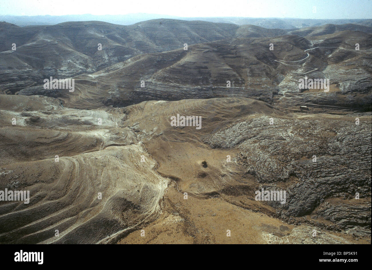 JUDEA - COUNTRYSIDE BETWEEN BETLECHEM & HEBRON WITH ARAB VILLAGES ...