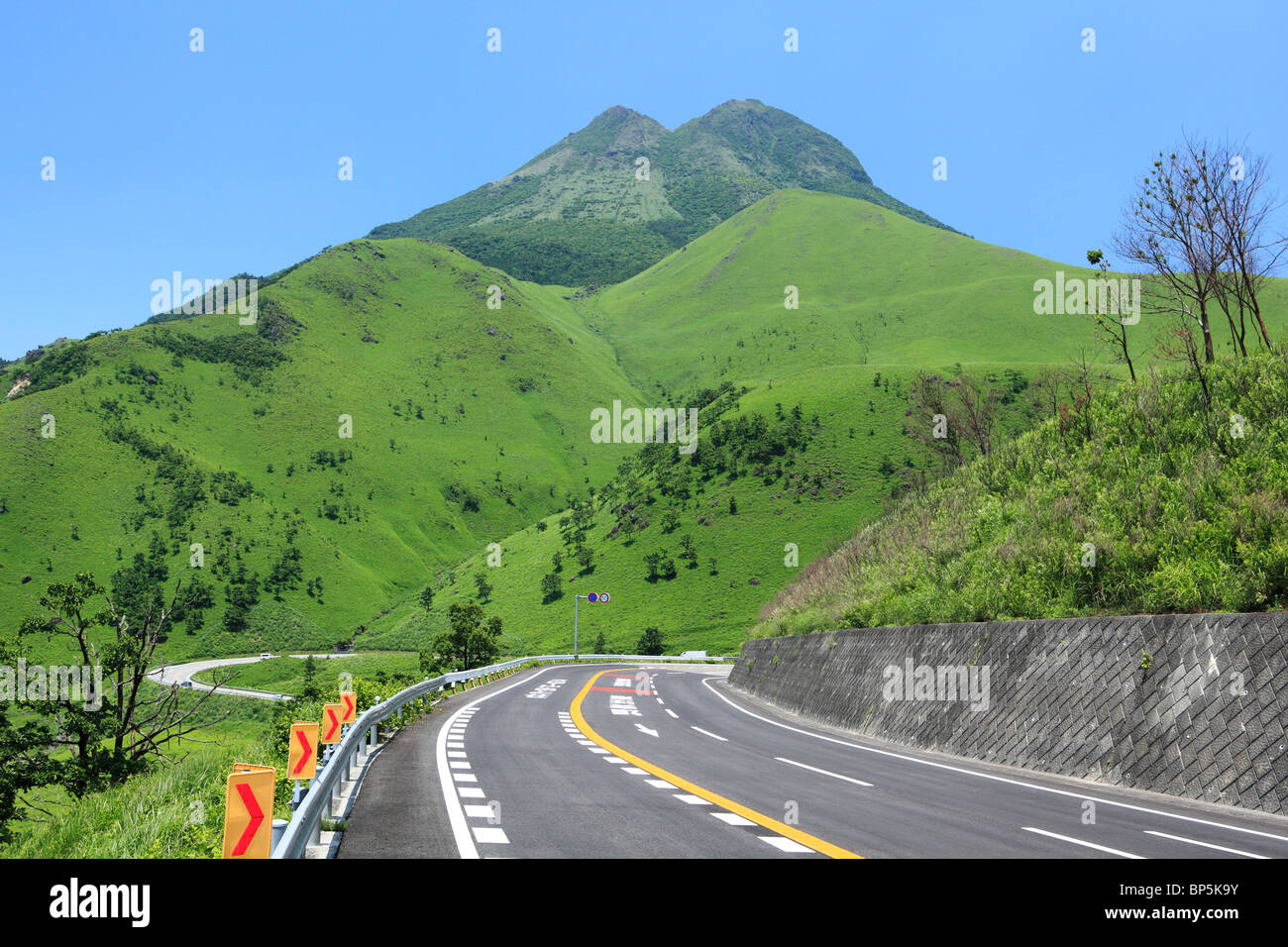 Mount Yufu, Yufu, Oita, Japan Stock Photo - Alamy