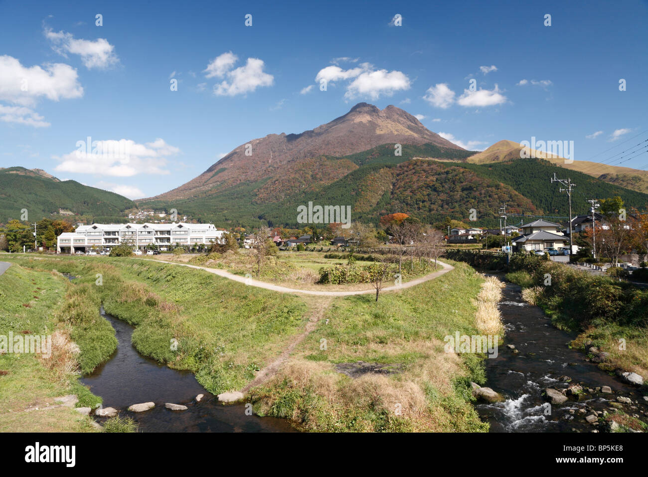 Mount Yufu, Yufu, Oita, Japan Stock Photo - Alamy