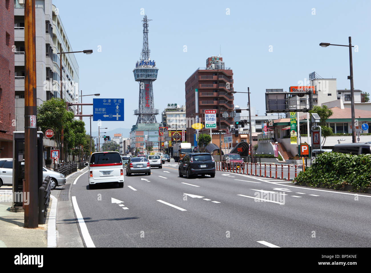 Beppu Tower, Beppu, Oita, Japan Stock Photo - Alamy