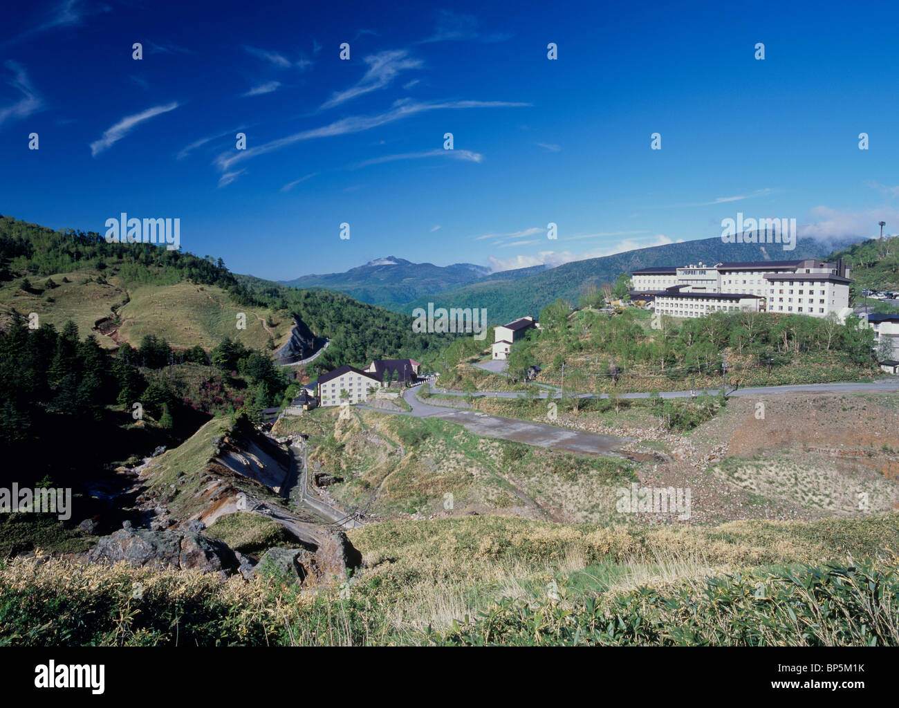Manza Onsen, Tsumagoi, Agatsuma, Gunma, Japan Stock Photo - Alamy