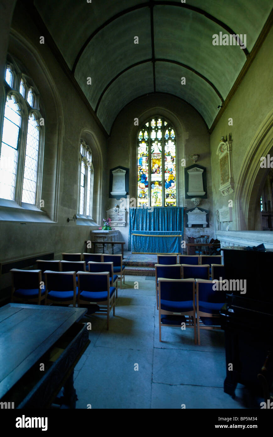 Corsham Parish Church Wiltshire UK Interior Stock Photo - Alamy