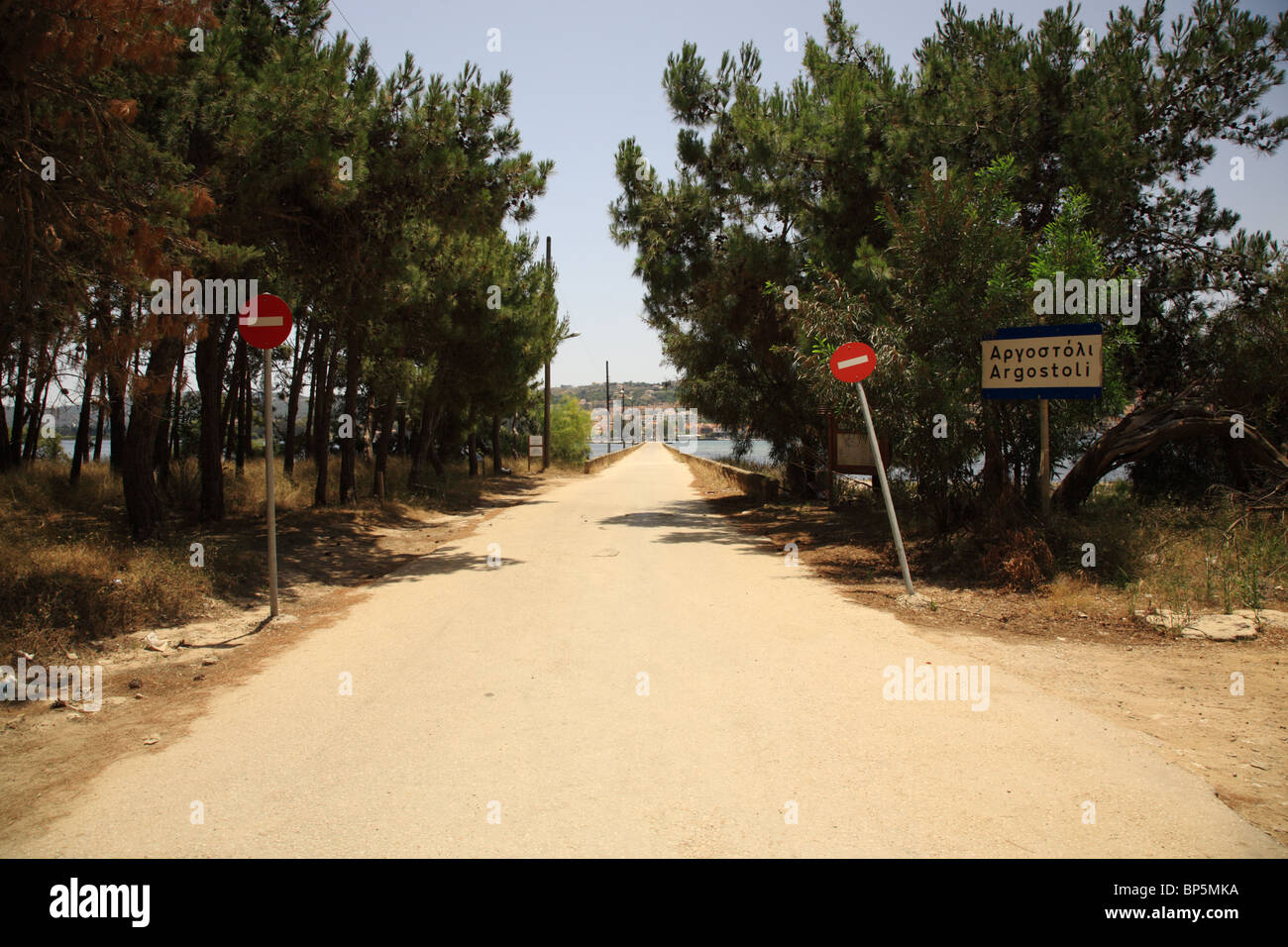 Drapano bridge argostoli kefalonia hi-res stock photography and images ...