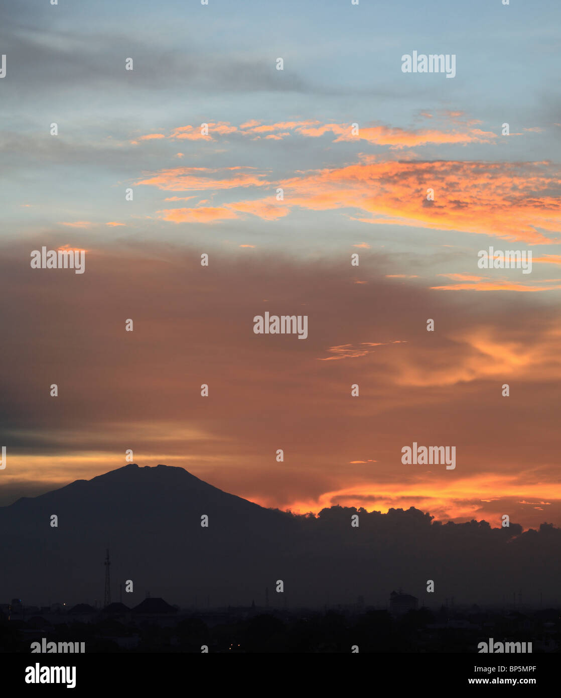 Indonesia, Java, Gunung Merbabu volcano Stock Photo - Alamy