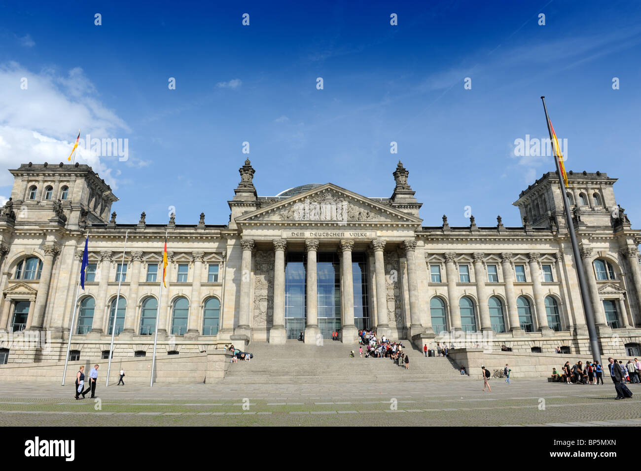 The Reichstag building or Bundestag Berlin Germany Deutschland Europe ...