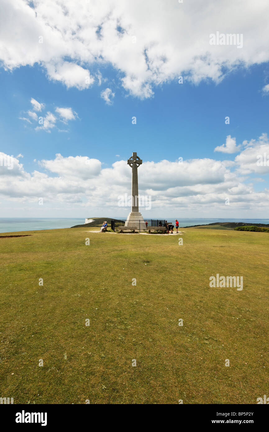 Tennyson Monument, Isle of Wight Stock Photo - Alamy