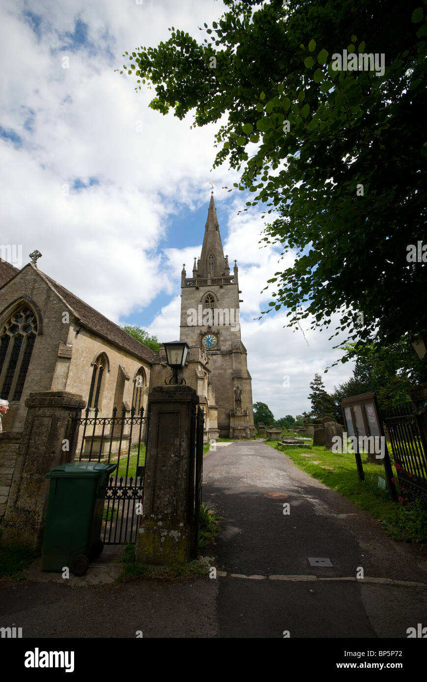 Corsham Parish Church Wiltshire UK Stock Photo - Alamy