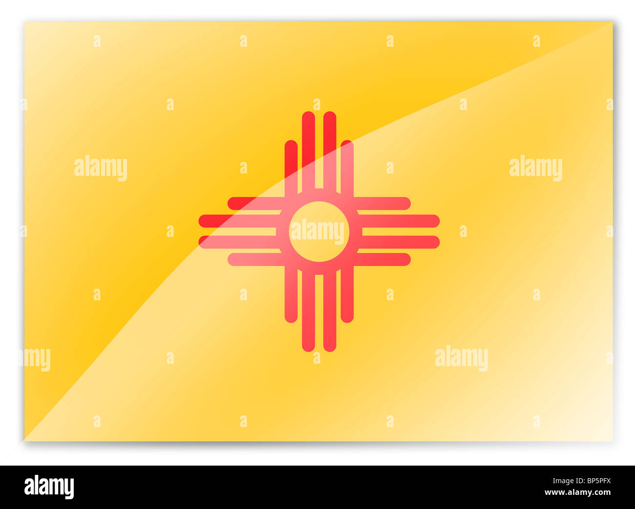 New New Mexico flag Stock Photo - Alamy