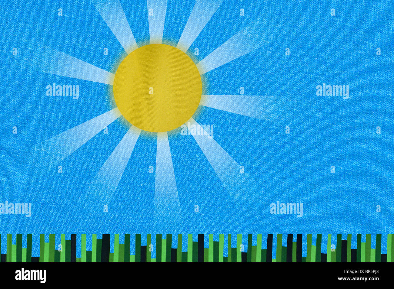 Blue sun animation hi-res stock photography and images - Alamy