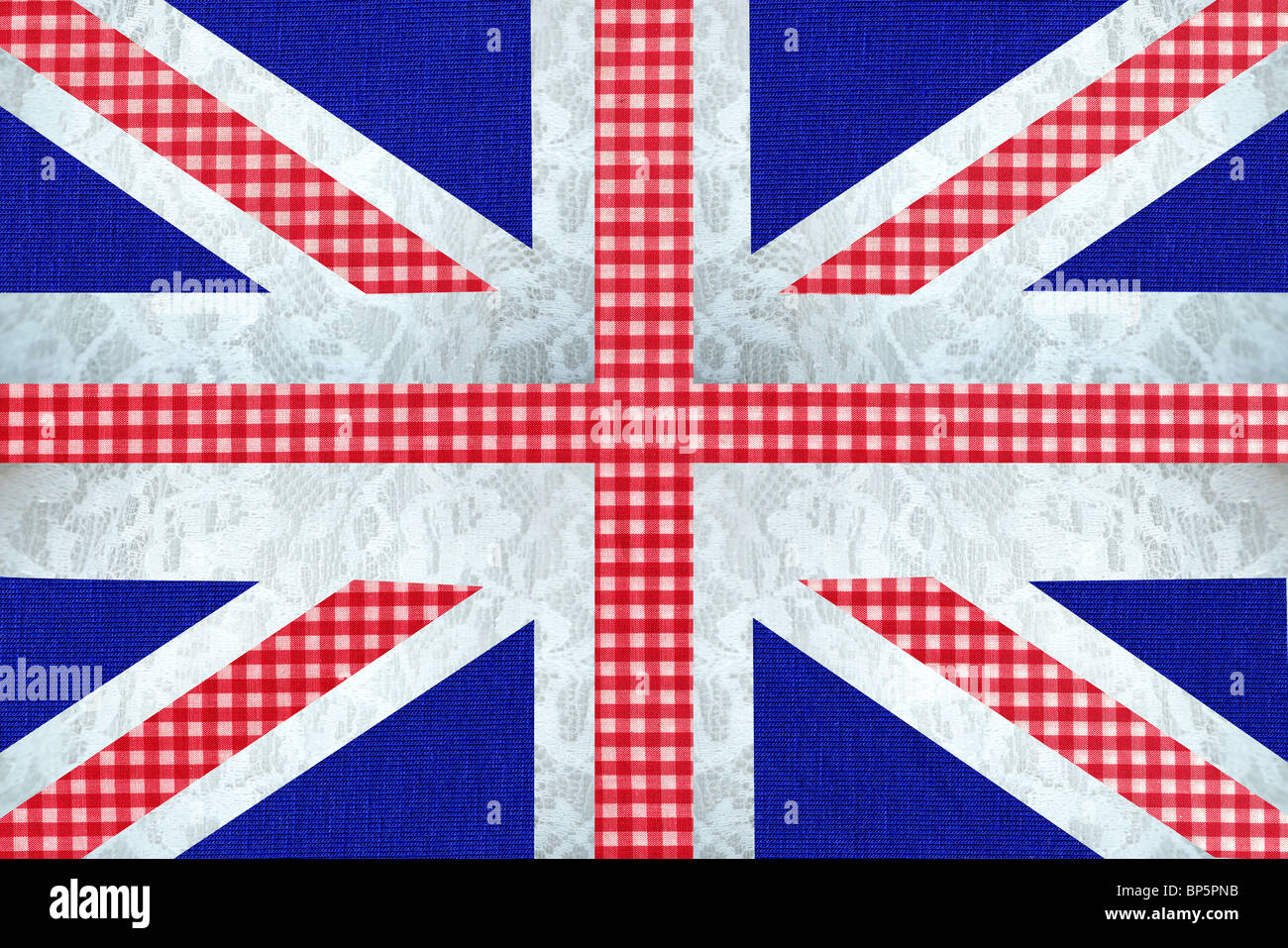 British flag gingham pattern hi-res stock photography and images - Alamy