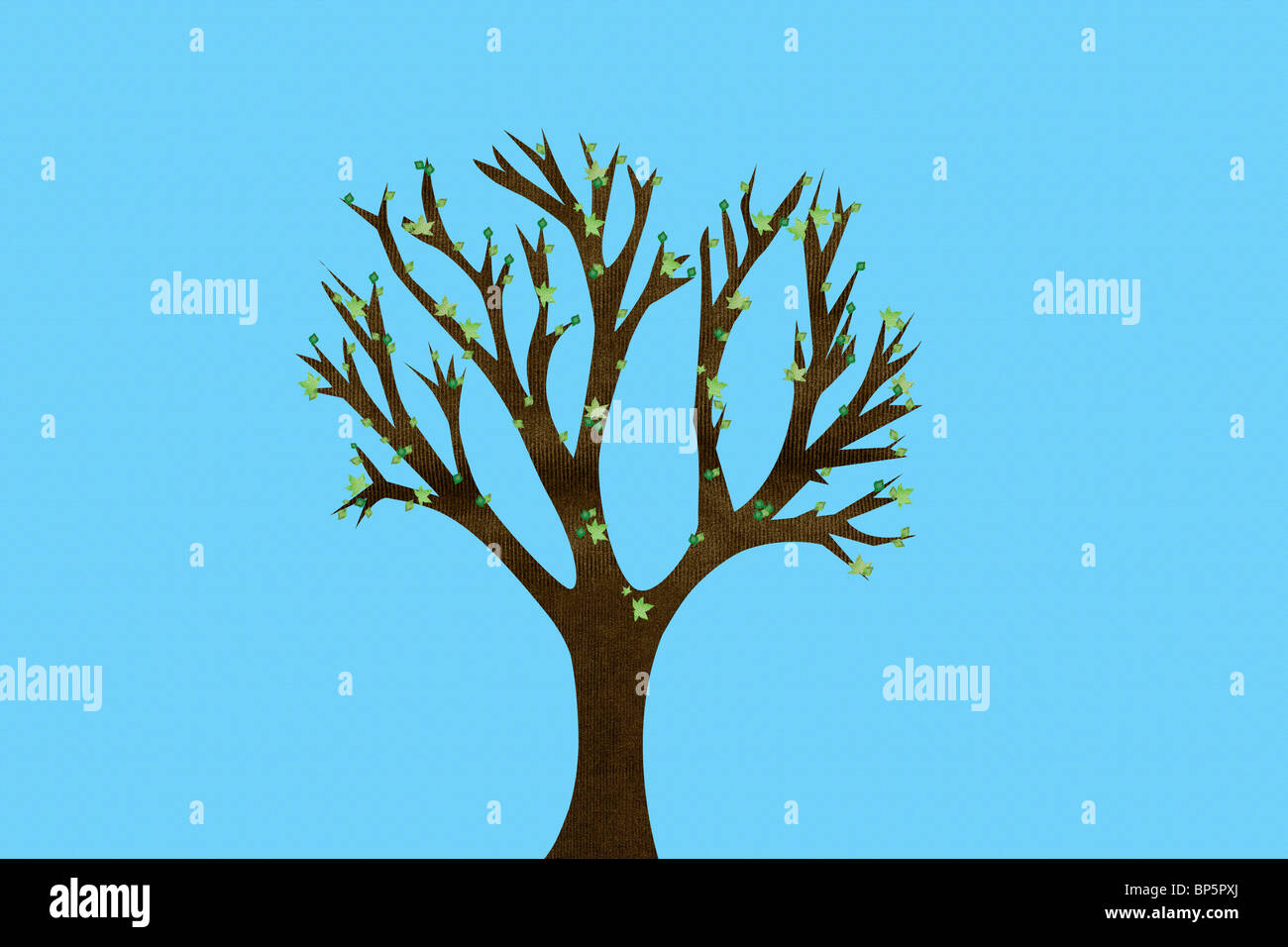 Bare tree in autumn Stock Photo - Alamy