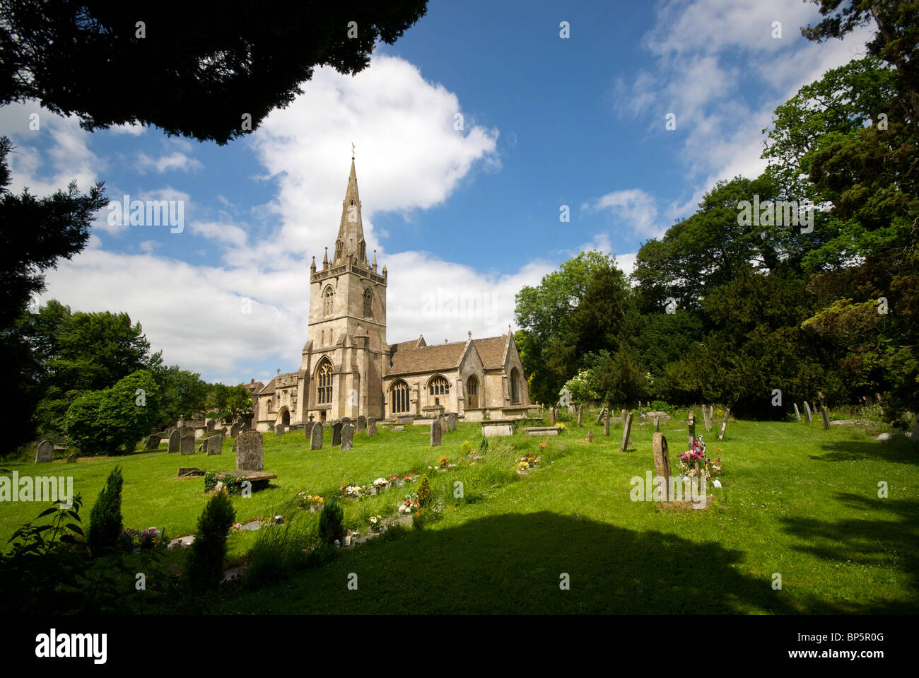 Corsham Parish Church Wiltshire UK Stock Photo - Alamy
