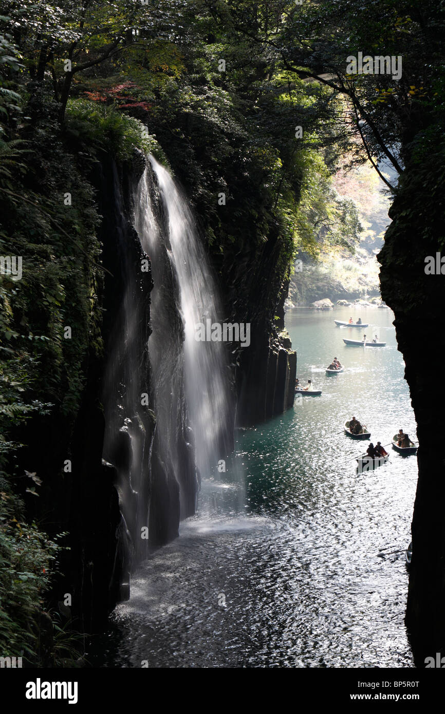 Manai Waterfall, Takachiho, Nishiusuki, Miyazaki, Japan Stock Photo - Alamy