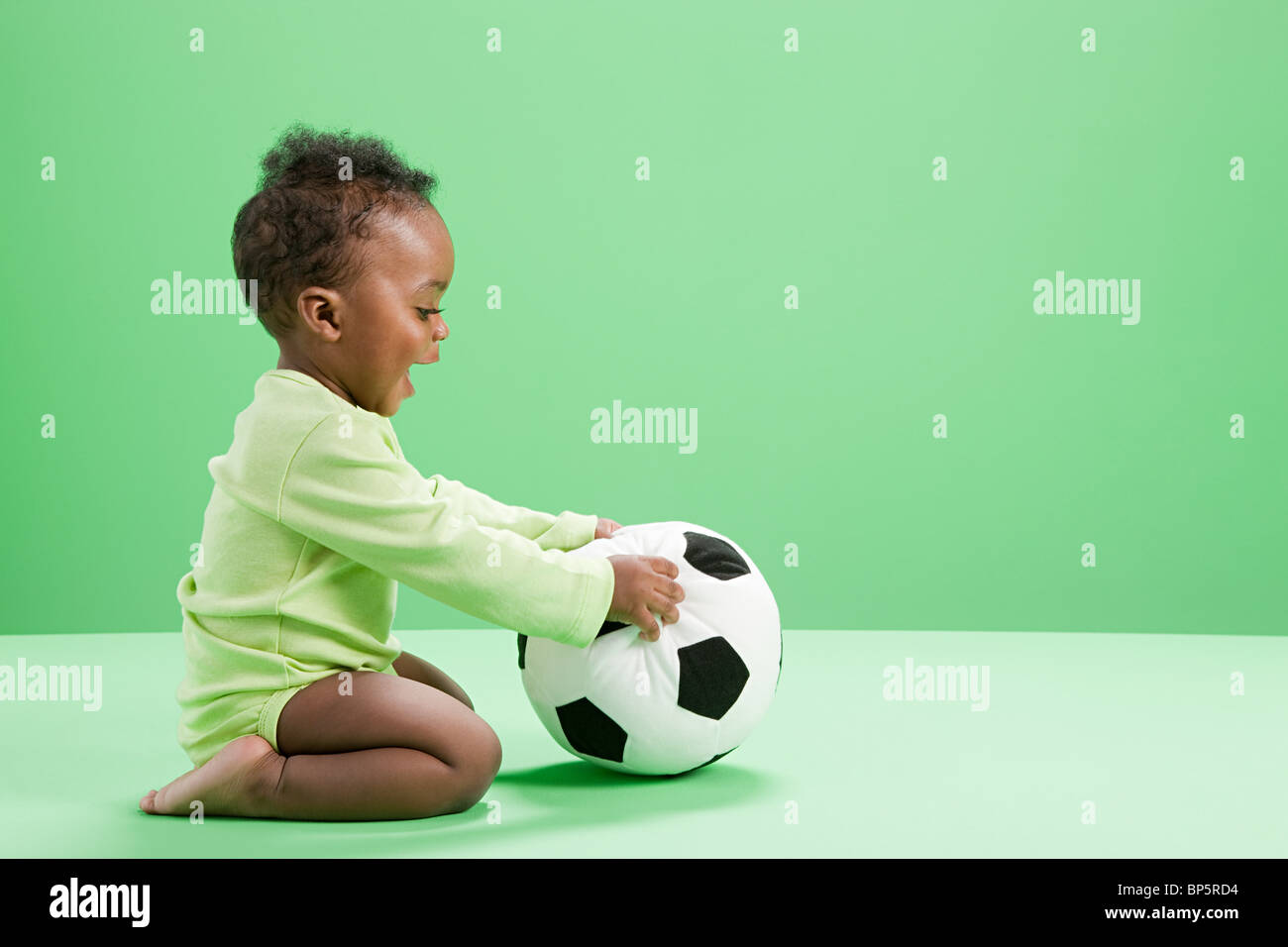 Baby Soccer Player