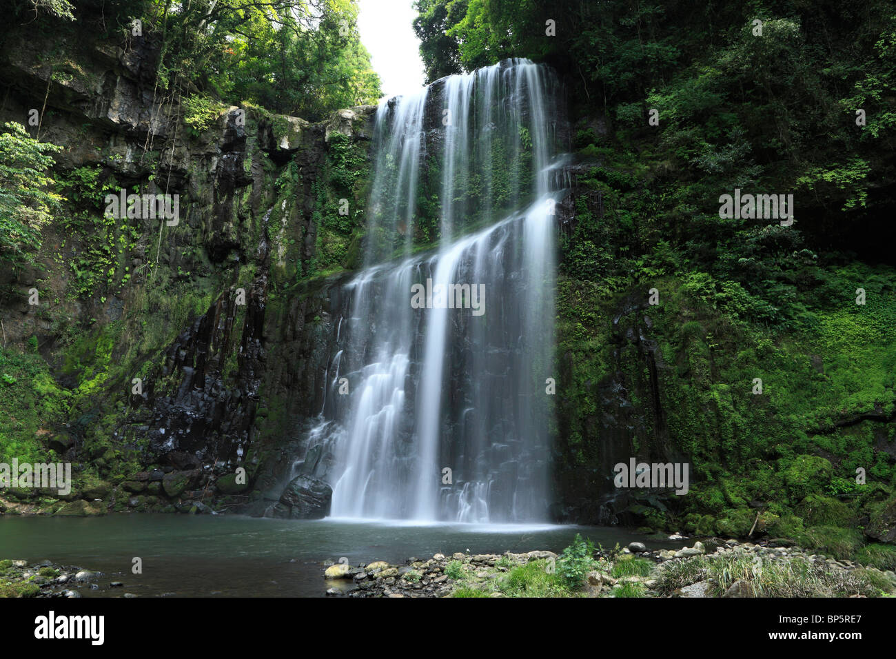 Sakura Waterfall, Hita, Oita, Japan Stock Photo - Alamy