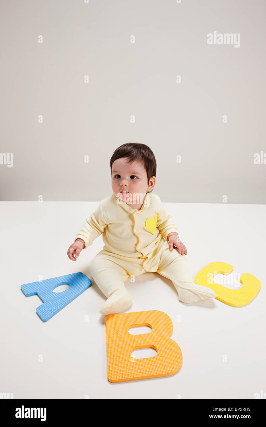 Baby alphabet hi-res stock photography and images - Alamy