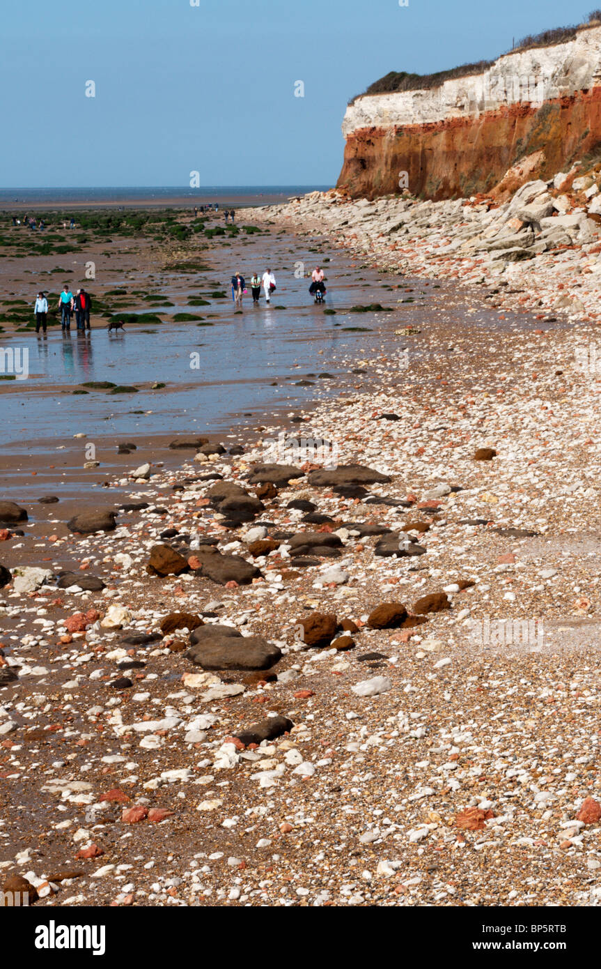 Coastal erosion hunstanton cliffs norfolk hi-res stock photography and ...