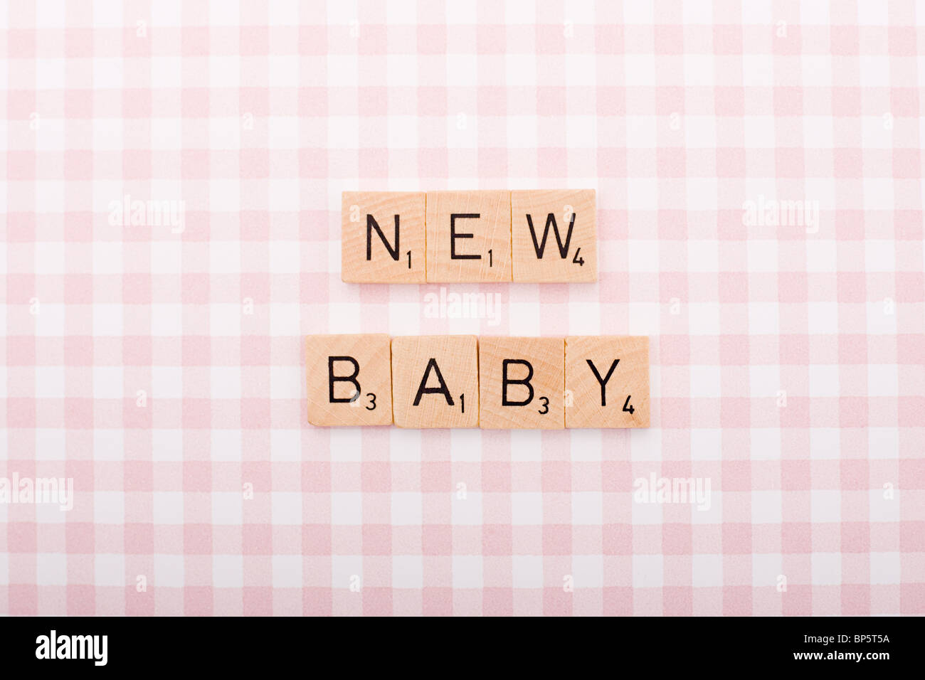 Newborn letters hi-res stock photography and images - Alamy