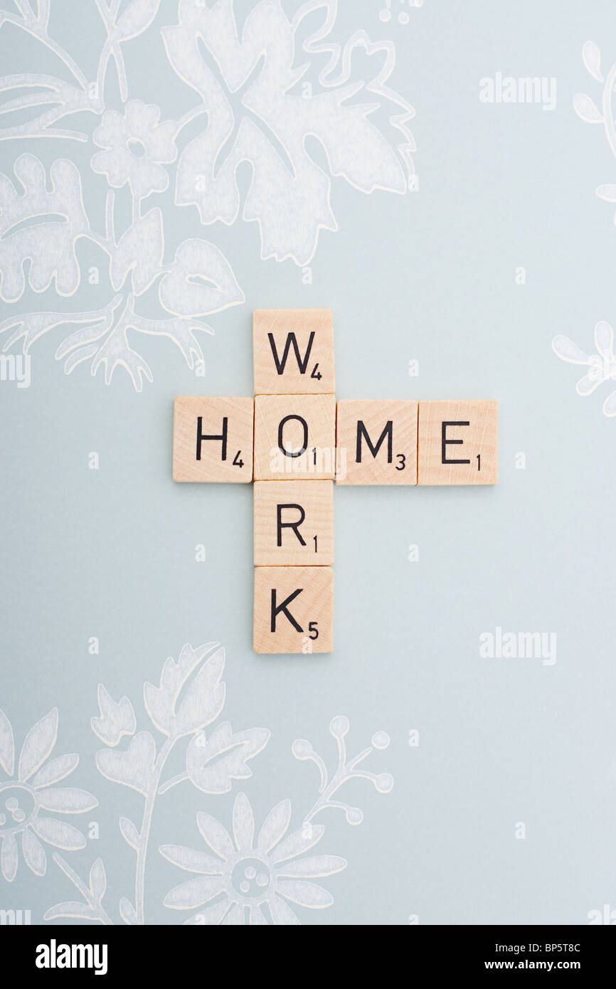 Word tiles hi-res stock photography and images - Alamy