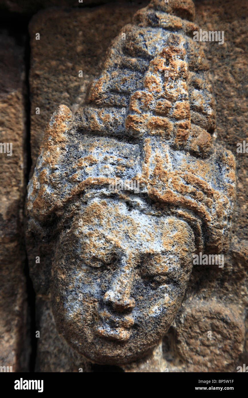 Indonesia, Java, Borobudur Temple, sculpture, stone carving, relief ...