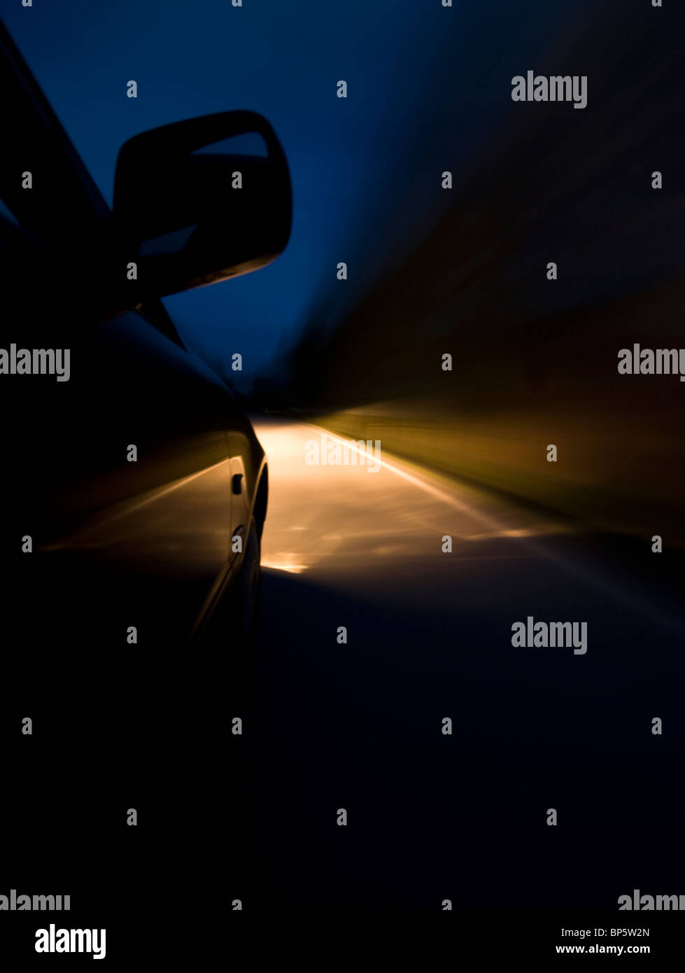 Car dark window night hi-res stock photography and images - Alamy
