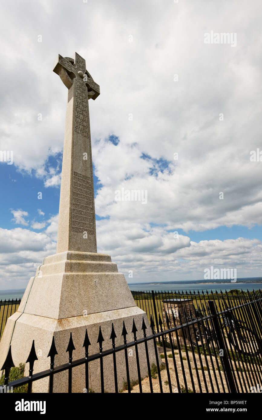 Tennyson Monument, Isle of Wight Stock Photo - Alamy