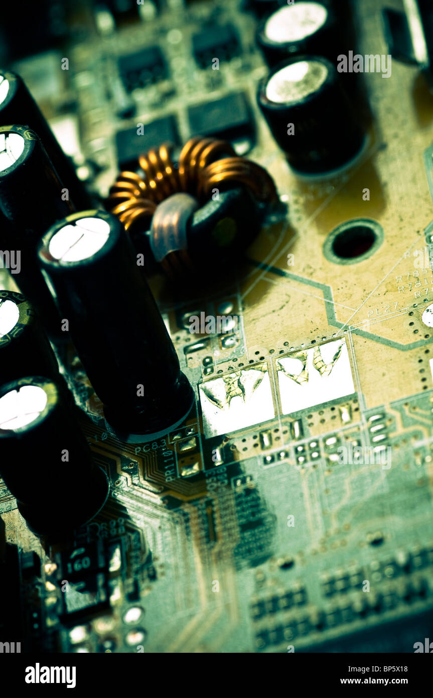 Electronics circuit board hi-res stock photography and images - Alamy