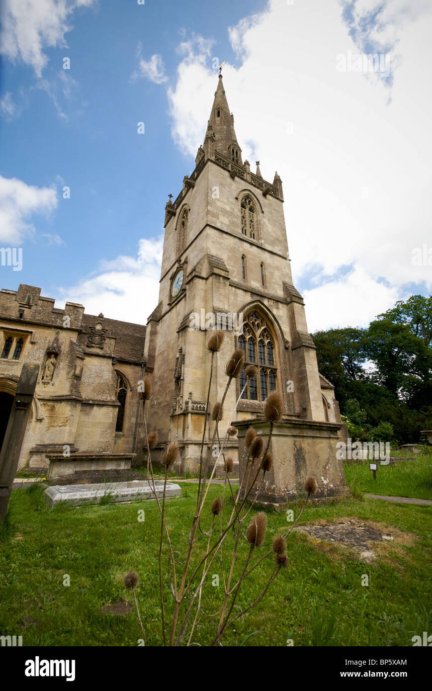 Corsham Parish Church Wiltshire UK Stock Photo - Alamy