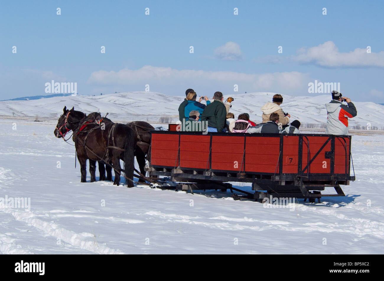 Jackson Hole Wyoming Winter High Resolution Stock Photography and ...