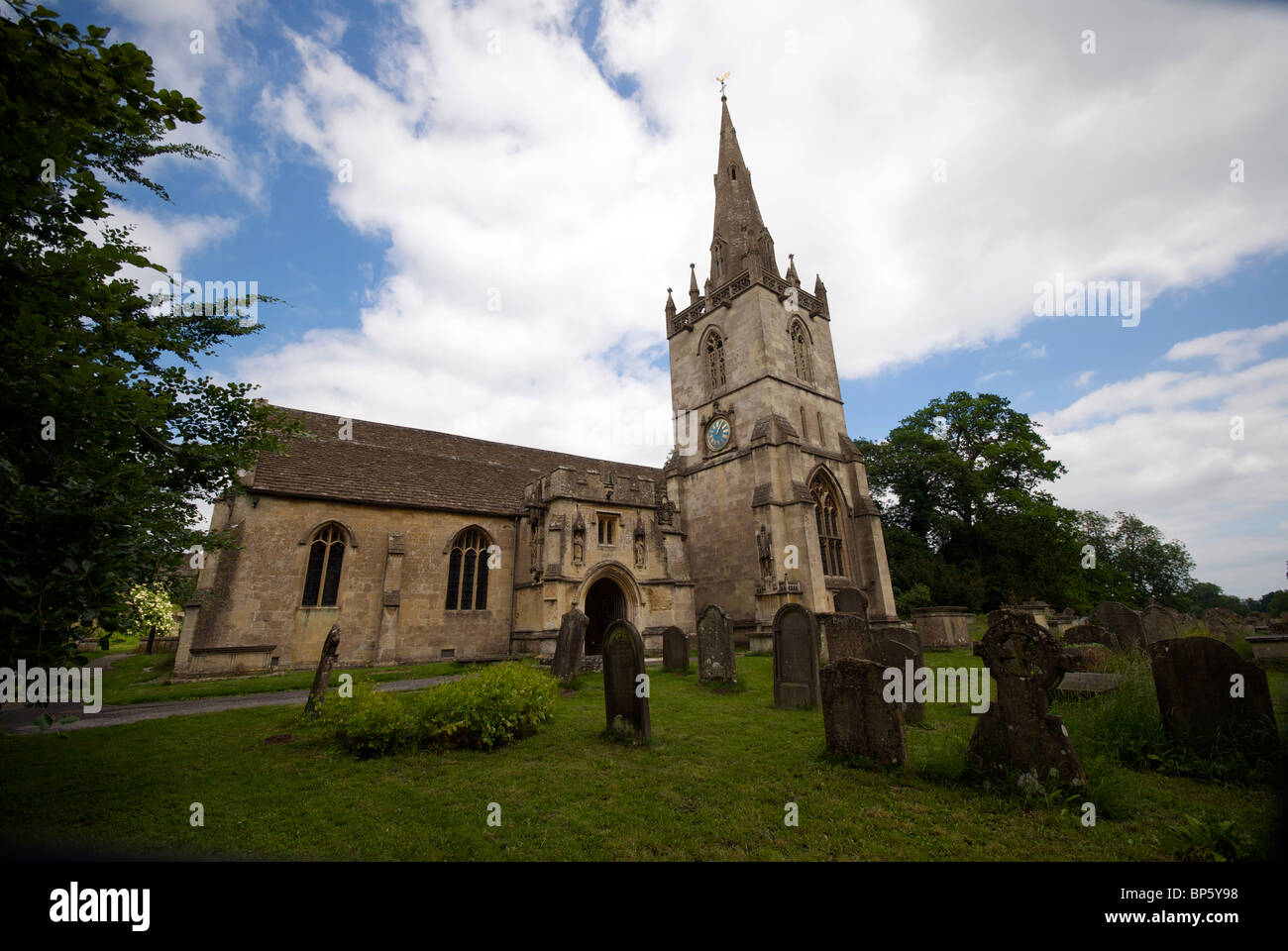 Corsham Parish Church Wiltshire UK Stock Photo - Alamy