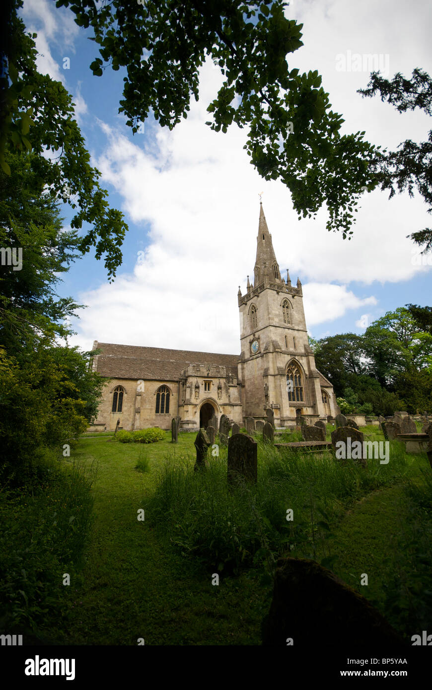 Corsham Parish Church Wiltshire UK Stock Photo - Alamy