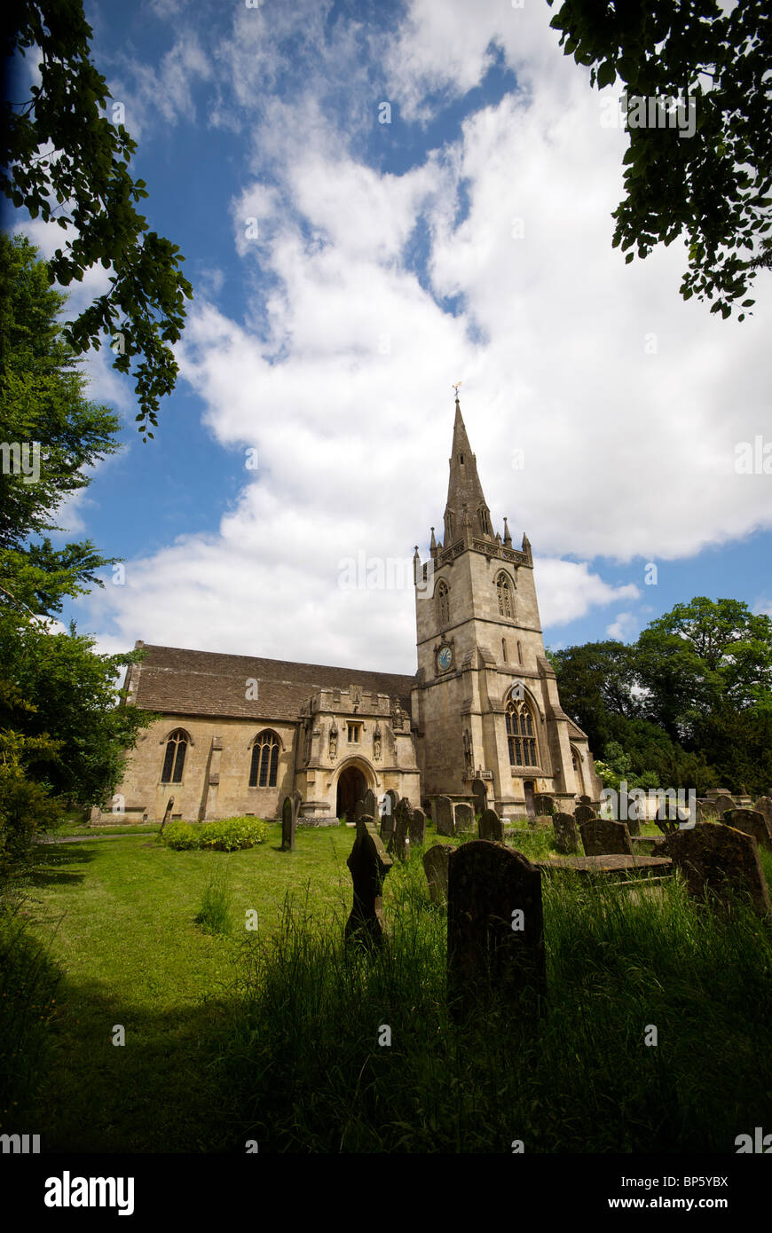Corsham Parish Church Wiltshire UK Stock Photo - Alamy