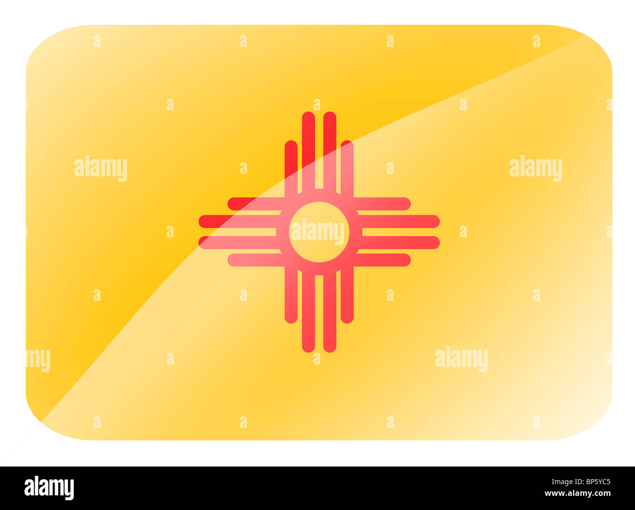 New New Mexico flag Stock Photo - Alamy